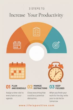 10 Productivity Routine Hacks That Will Change Your Life - Life is Positive