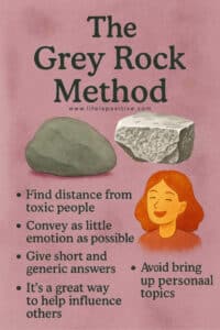 Grey Rock Method: 5 Steps to Handle Toxic People - Life is Positive