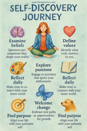 Start Your Self-Discovery Journey With These 10 Hacks - Life is Positive