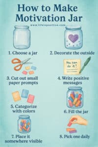 6 Genius Ways to Create a Motivation Jar That Works - Life is Positive